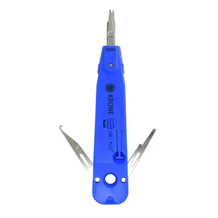 Professional Krone RJ45 Crimper Keystone LSA-Plus Punch Down Tool RJ11 ...