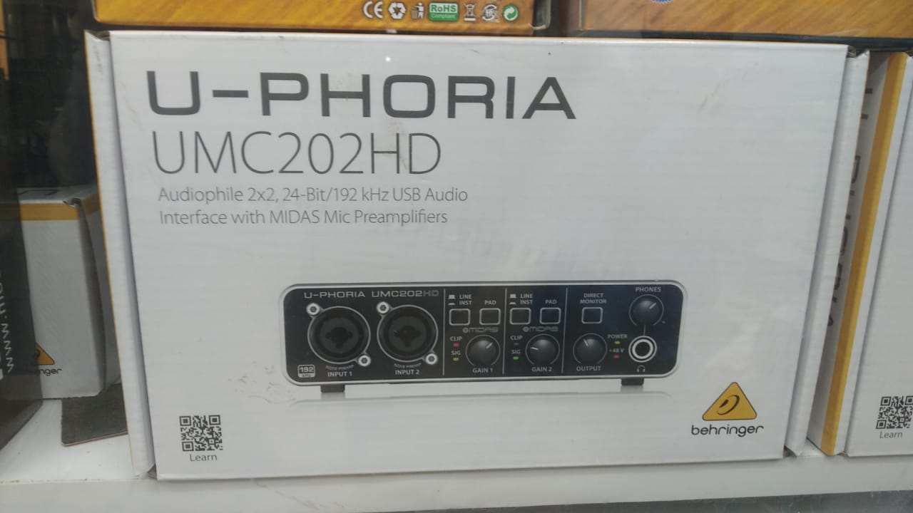 U-PHORIA UMC202HD – TELKOS SOLUTIONS
