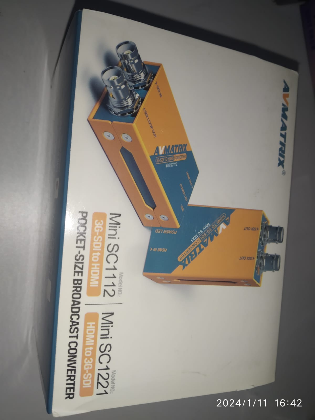 VMATRIX Mini SC1221 HDMI to Dual 3G-SDI Converter – TELKOS SOLUTIONS