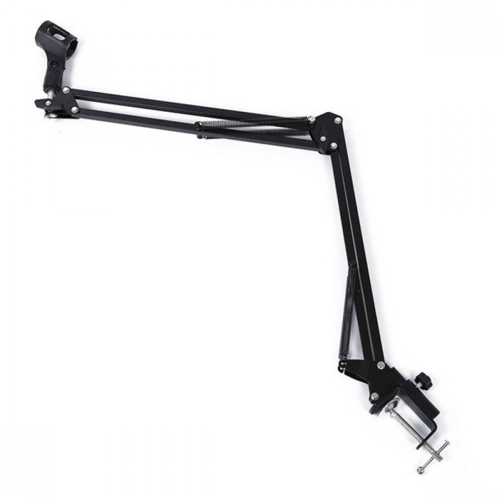 Adjustable Studio Microphone Suspension Scissor Arm Stand – TELKOS ...